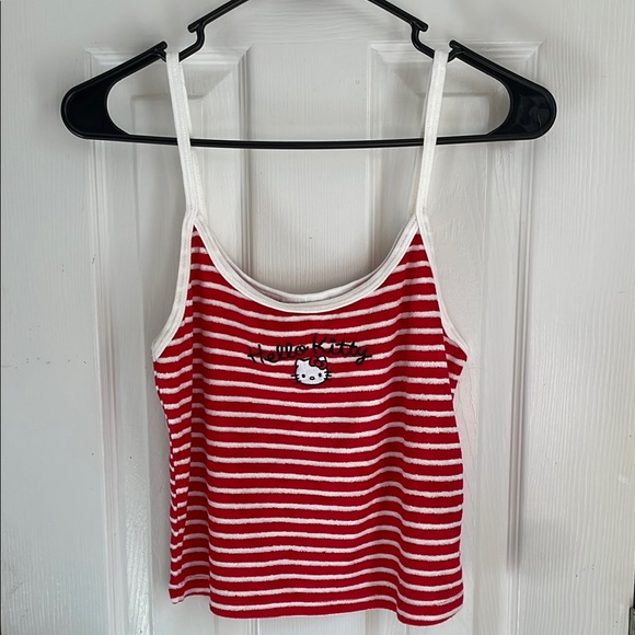 Forever 21 | Tops | Hello Kitty X Forever 2 Red And White Camisole ...